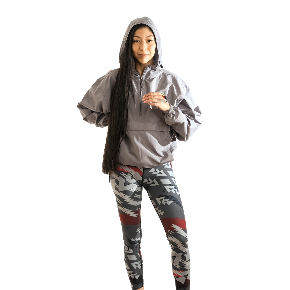 OIT Embroidered Champion Packable Jacket | Indigenous Clothing Brand ...