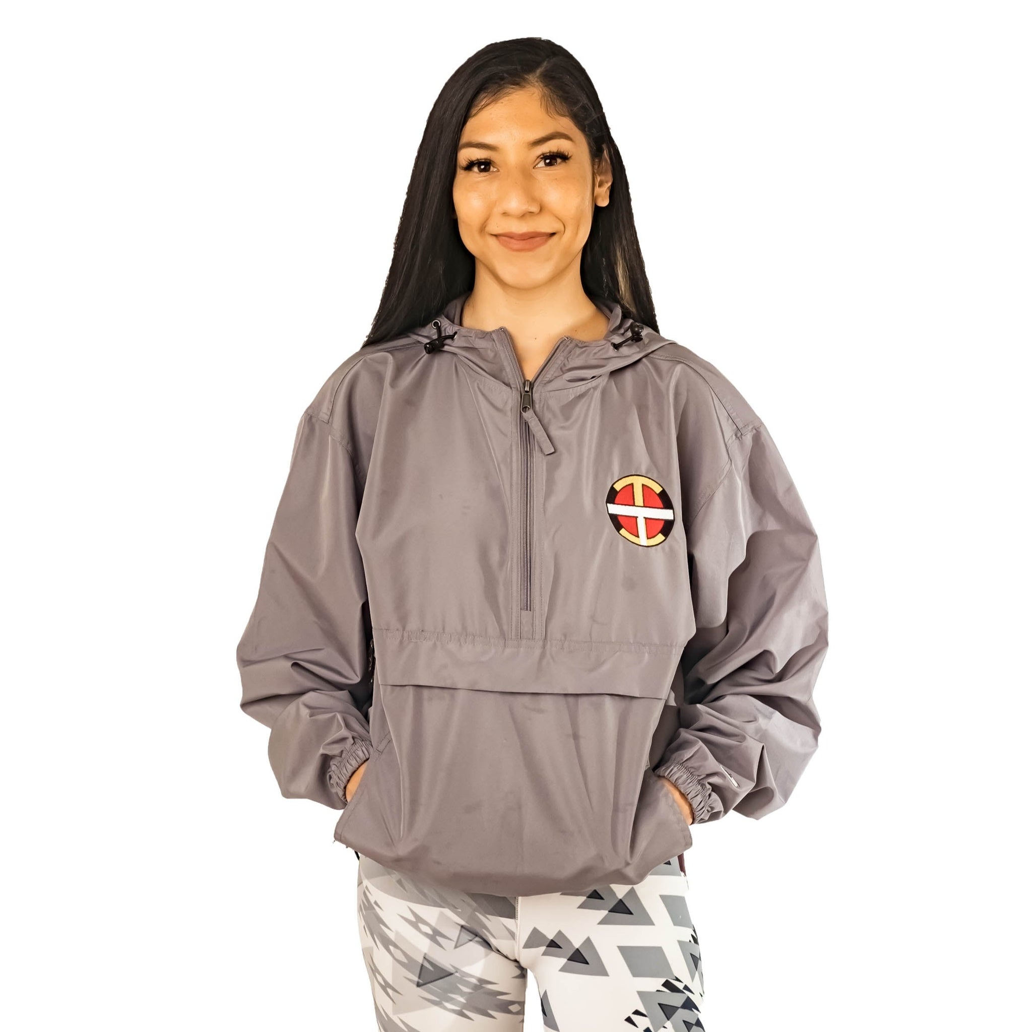 OIT Embroidered Champion Packable Jacket | Indigenous Clothing Brand ...